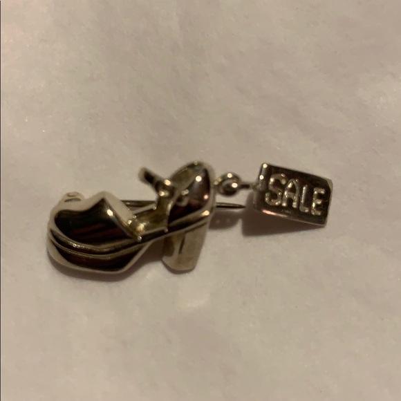 Jewelry | Mini Sterling Shoe Pin | Poshmark